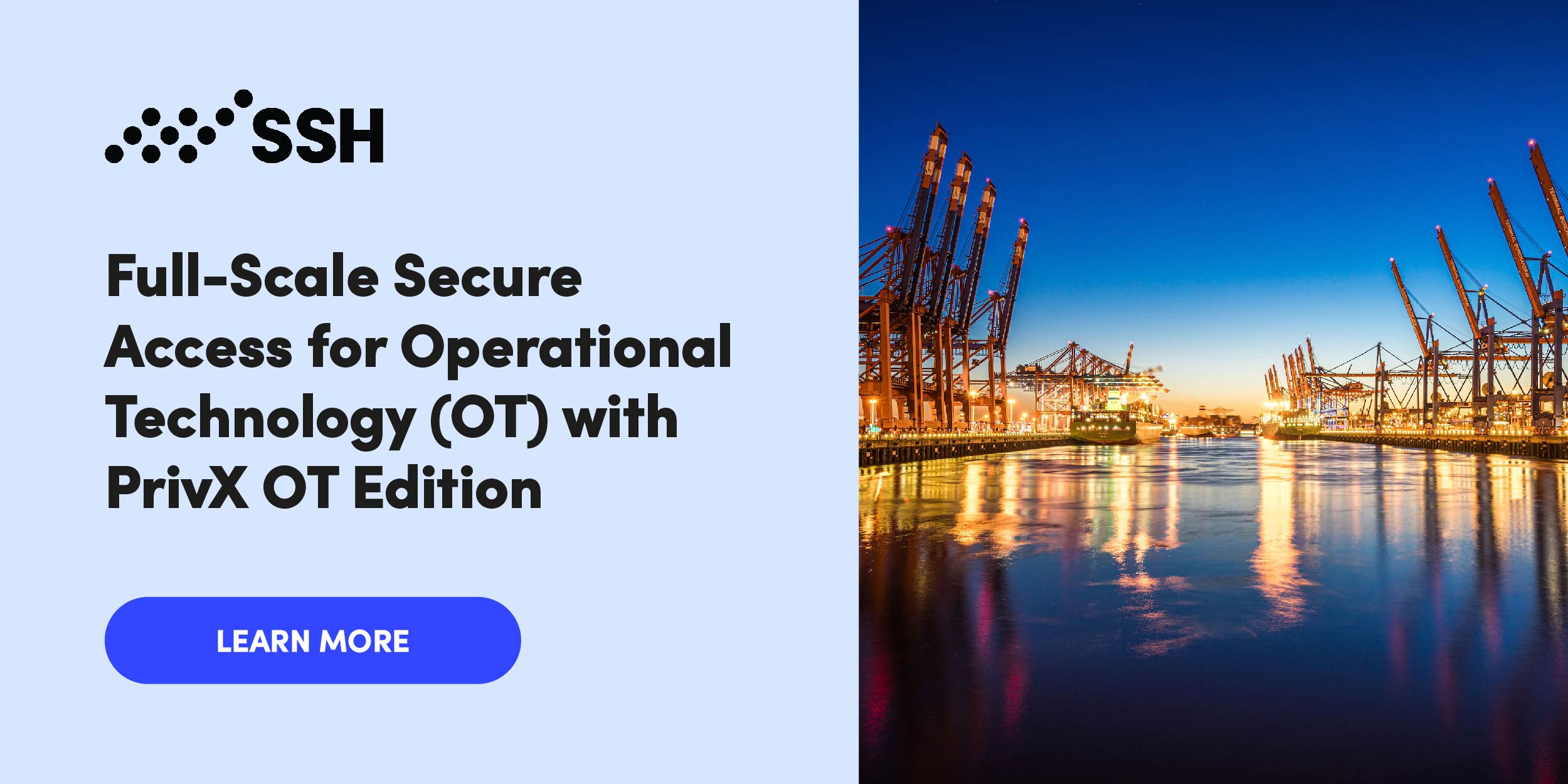 Secure connectivity, communications and access control for OT | SSH